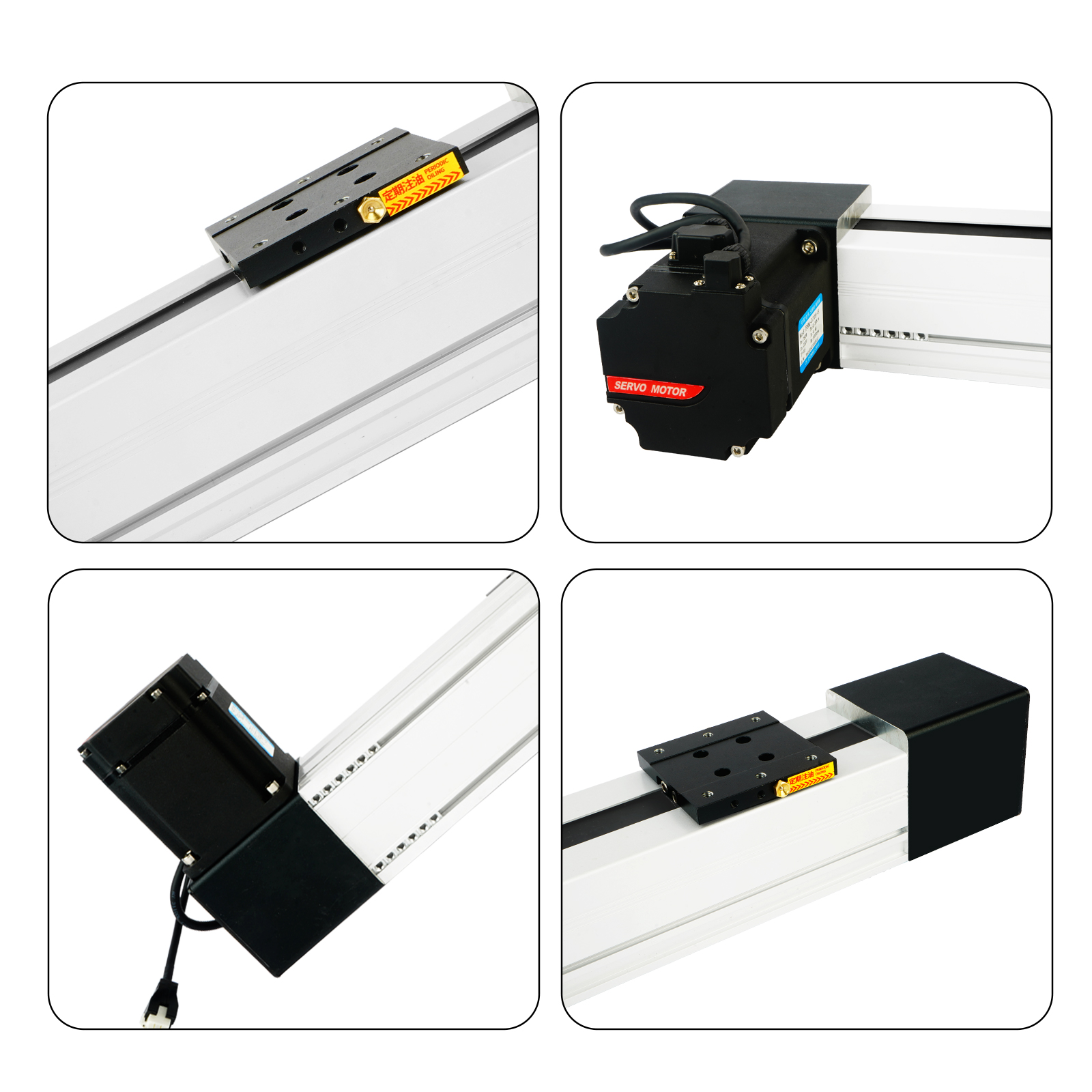 High Speed Rail Long Stroke Guide Belt Driven Linear Actuator with ...