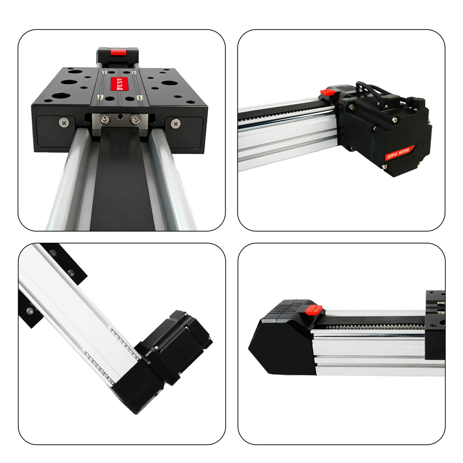 750W Servo Motor High Speed Rail Heavy Load Slide Long Stroke Guide ...