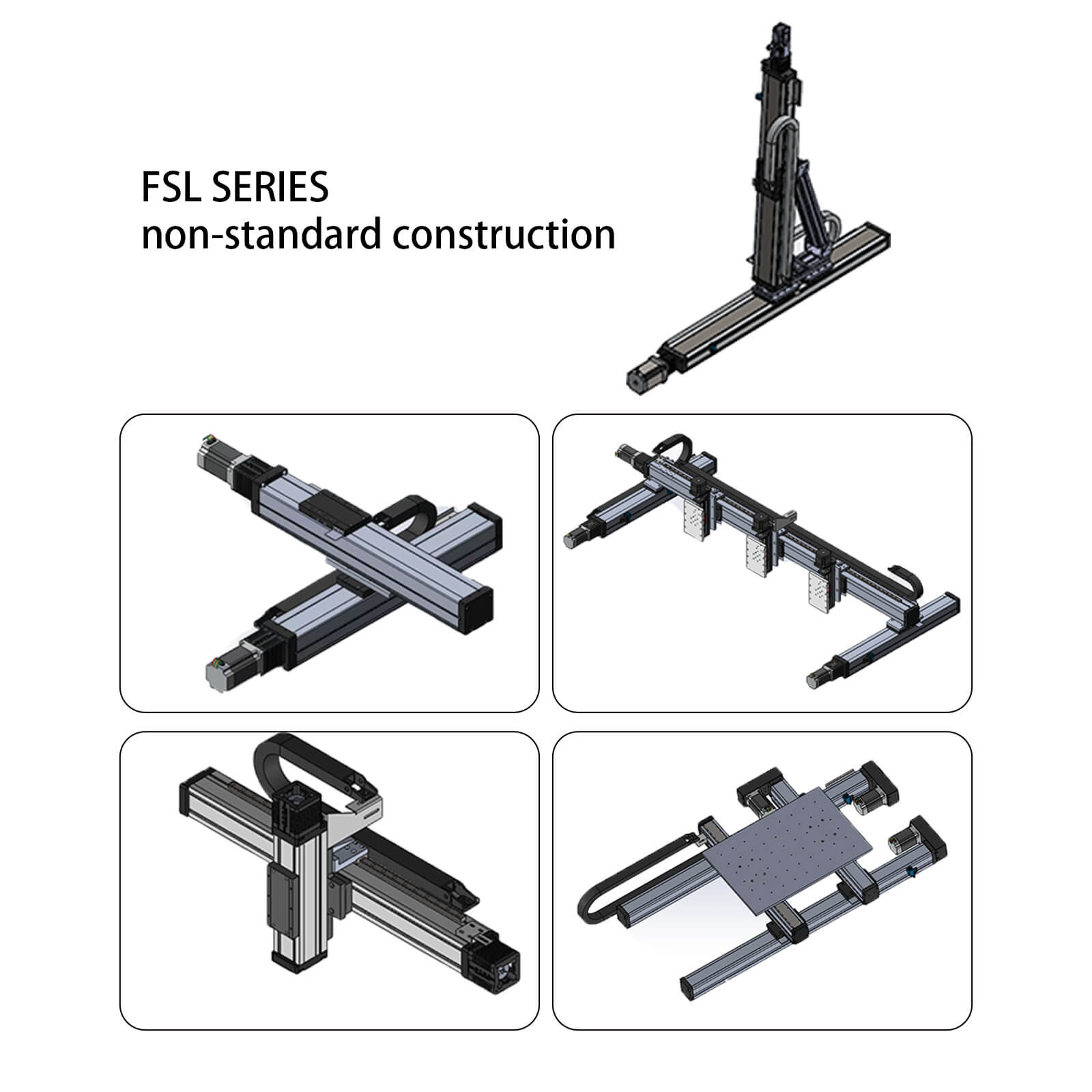 Linear Gantry System Horizontal XYZ Table Positioning Stage - Fuyu ...