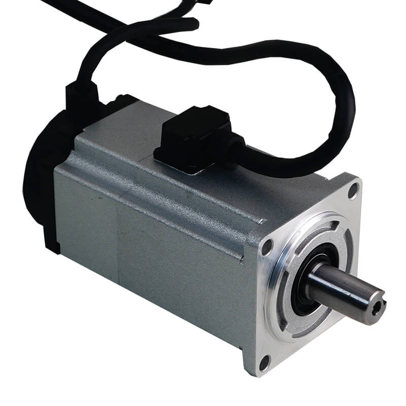 3000rpm AC Servo Motor with Brake 3000mm Power Lines Optional Encoder ...