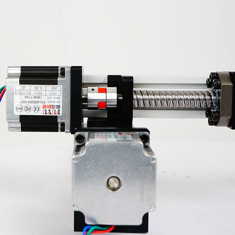 Linear 2 Axis Guide Rail Motor Drive Ball Screw XY Stage - Fuyu ...