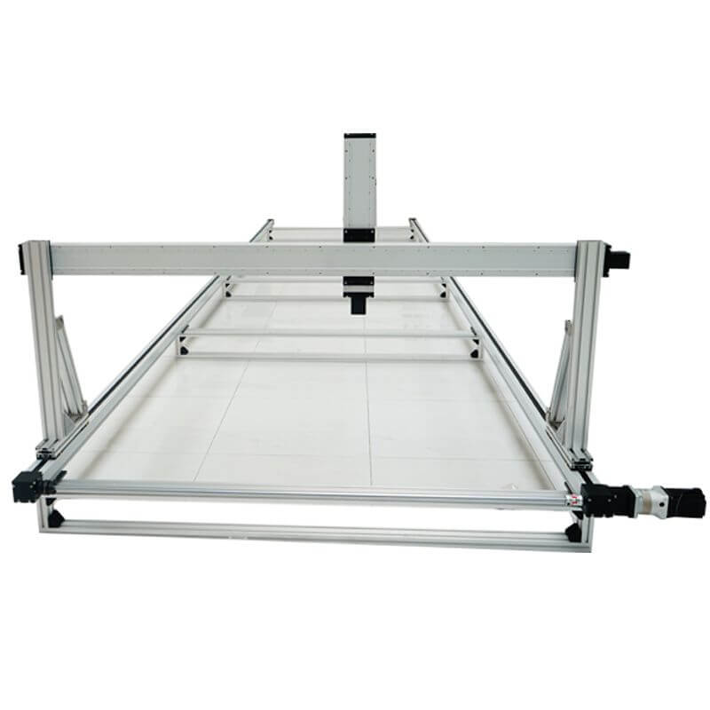 Linear Gantry Stage XYZ Positioning System High Speed Ball Screw Module Long Stroke Rail Guide ...