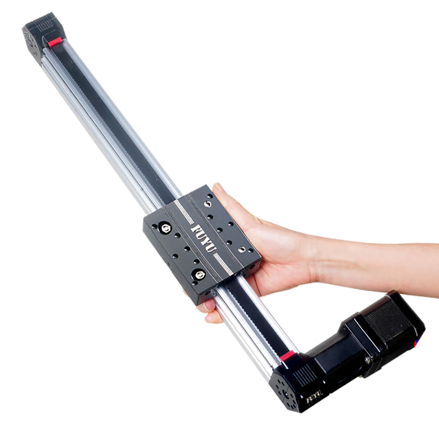 High Speed Long Stroke Double Shaft Cores Thin Slide Linear Rail Guide ...