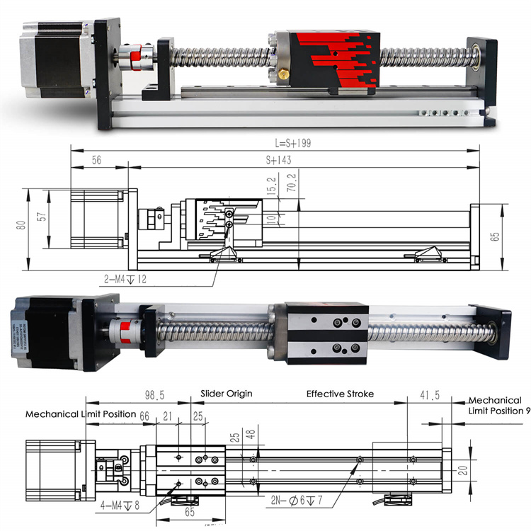 High Precision Ball Screw Linear Motion Guide - Fuyu Technology Co., Ltd.