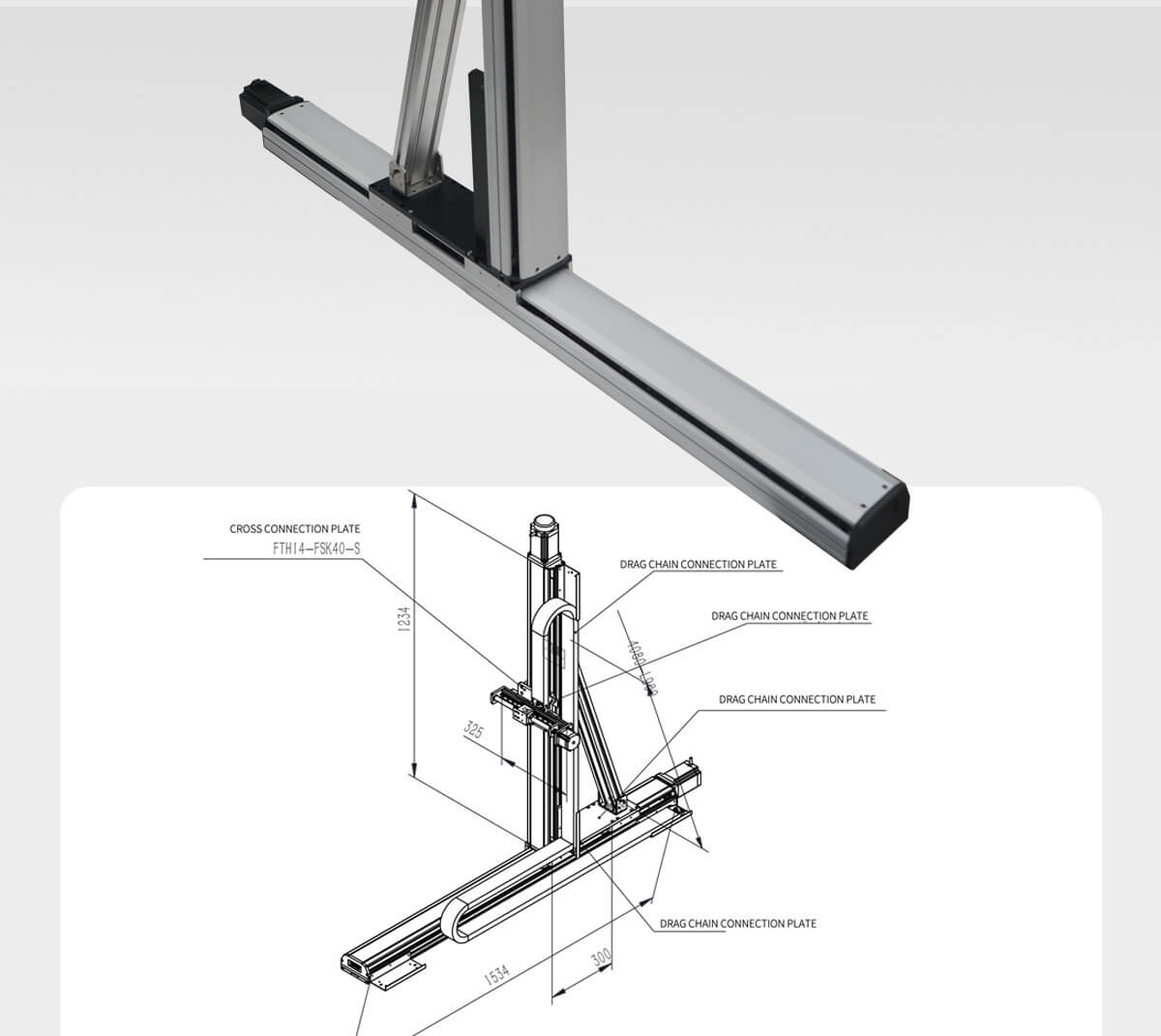 FUYU Linear Robot Multi-axis Ball Screw XYZ Positioning Stage Dustproof ...