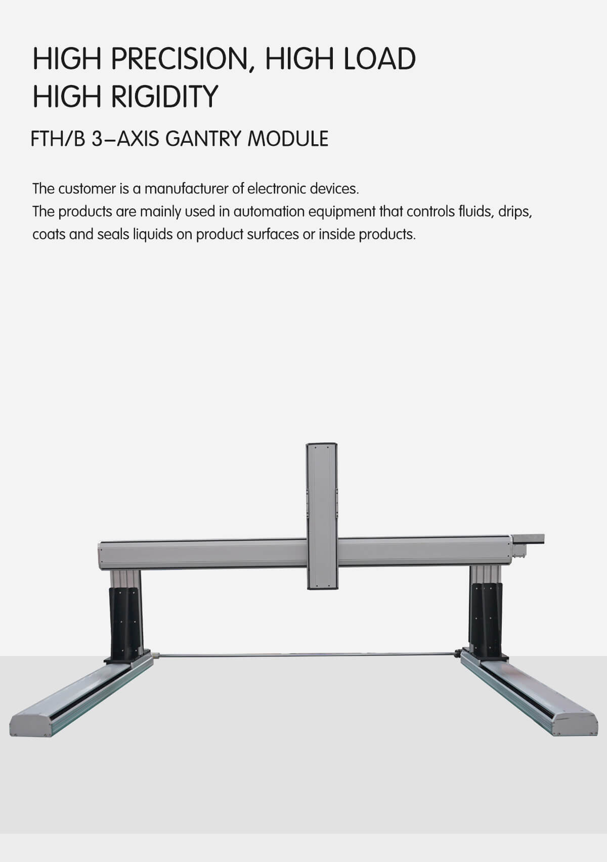 FUYU Linear Gantry Robot Manufacturer for Multi-Axis Automation ...