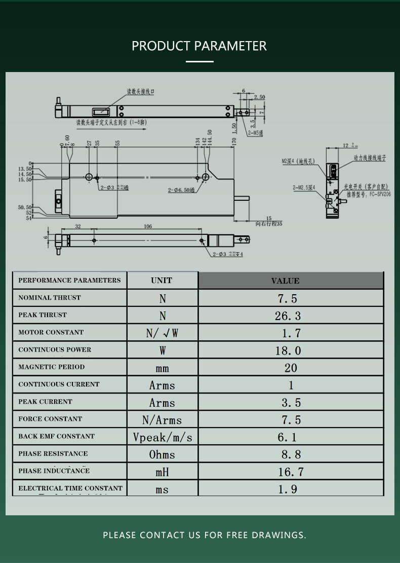 CNCガントリーシステム用Z軸リニアモジュールダイレクトドライブモーター - Fuyu Technology Co., Ltd.