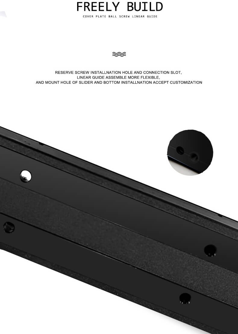 0.005mm Position Accuracy Linear Module High Rigidity Ball Screw ...