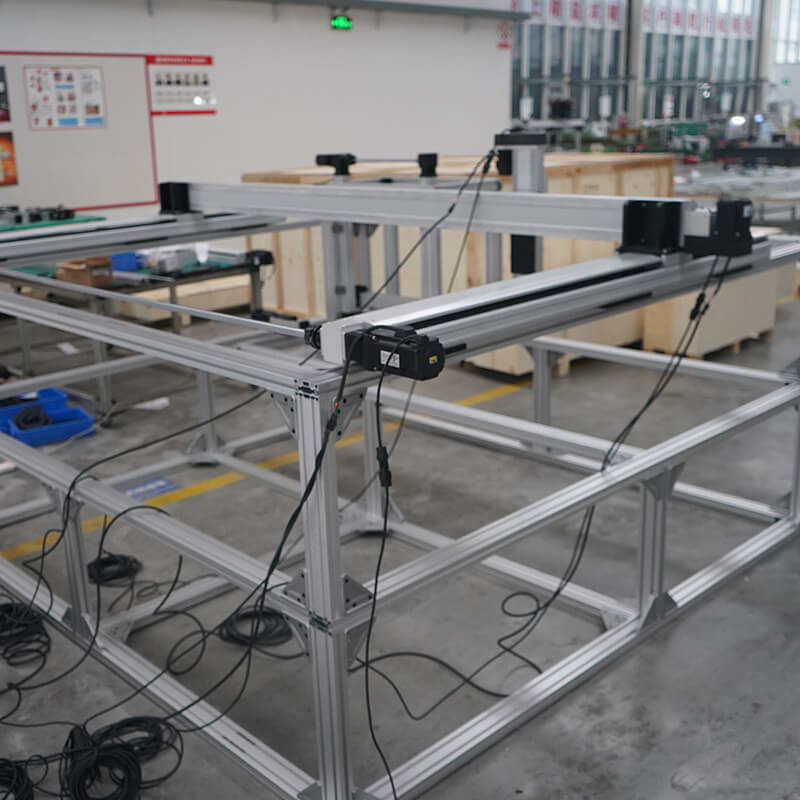 Belt Driven Actuator Linear Motion Guide System Gantry Robot Multi Axis