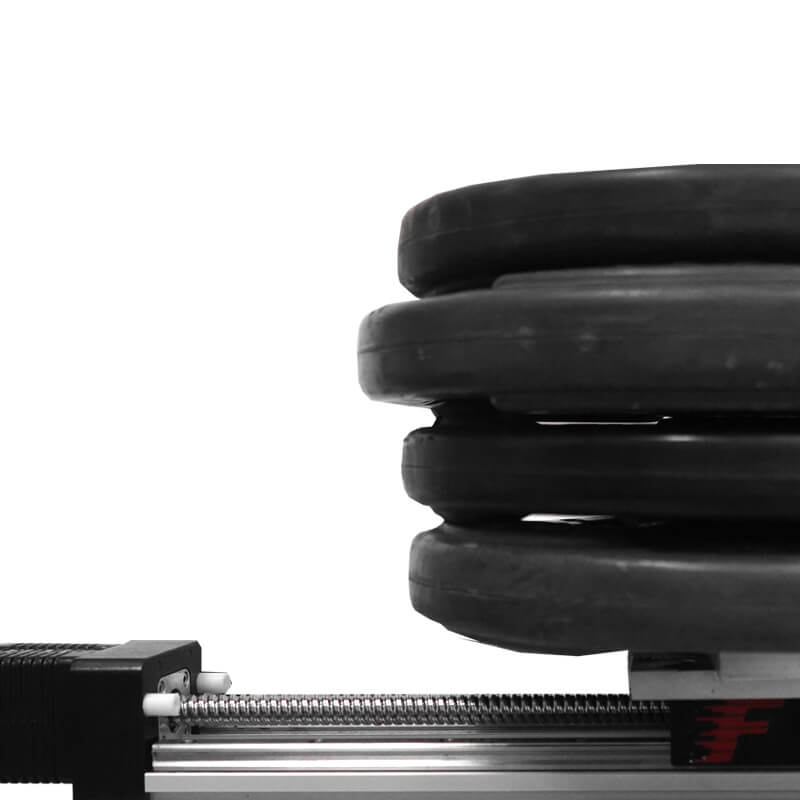 Double Rails Support Flip Load Optional Servo Motor Ball Screw Linear Guide - Fuyu Technology Co ...