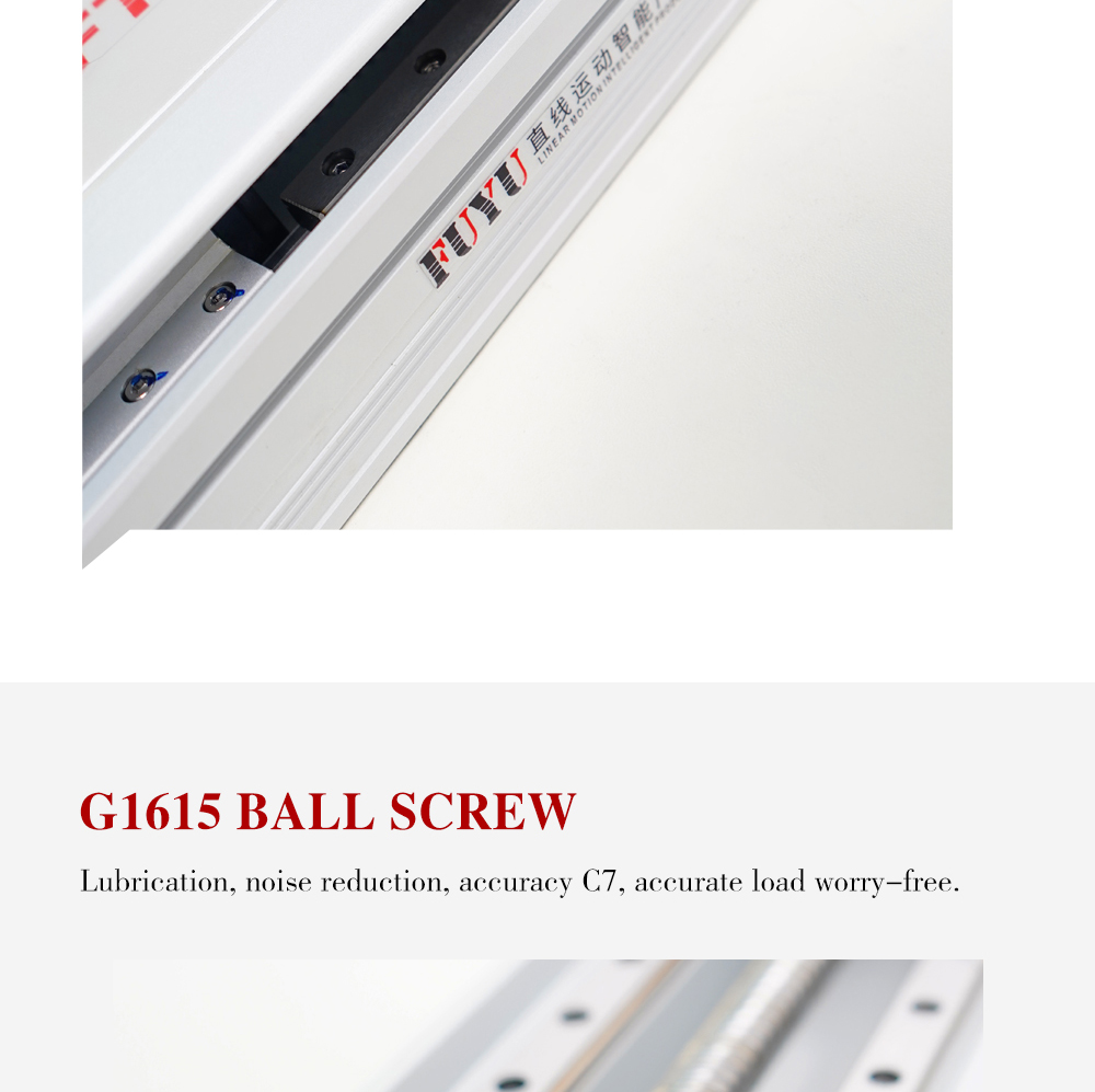 Heavy Duty Actuator Ball Screw Linear Module Double Track Rail Guide ...